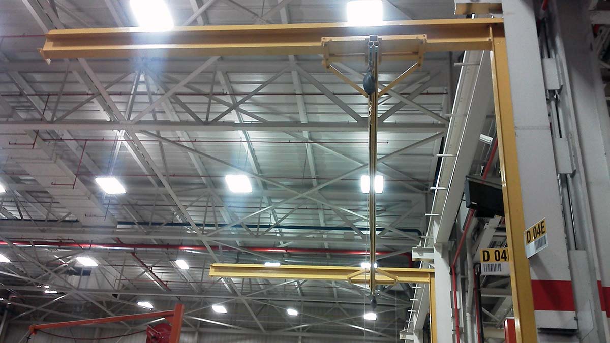 Cartesian Bridge Rail Fall Arrest System - Flexible Lifeline Systems