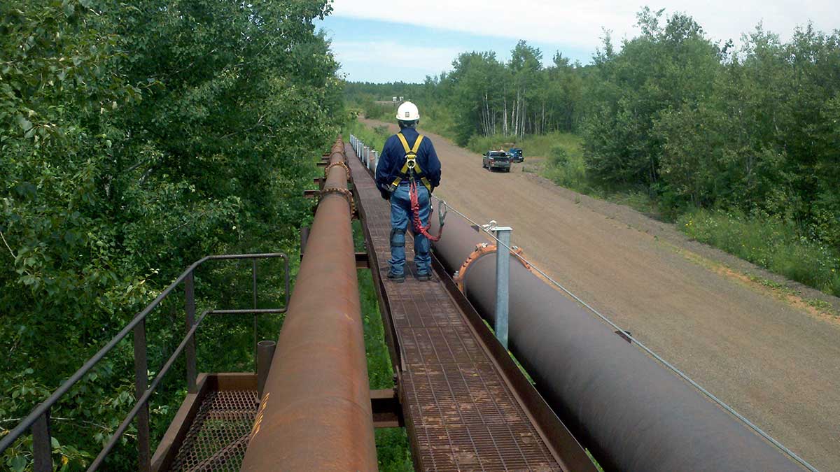 Pipe Rack Lifelines - Flexible Lifeline Systems
