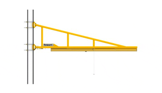 Freestanding Jib Fall Arrest System - Flexible Lifeline Systems